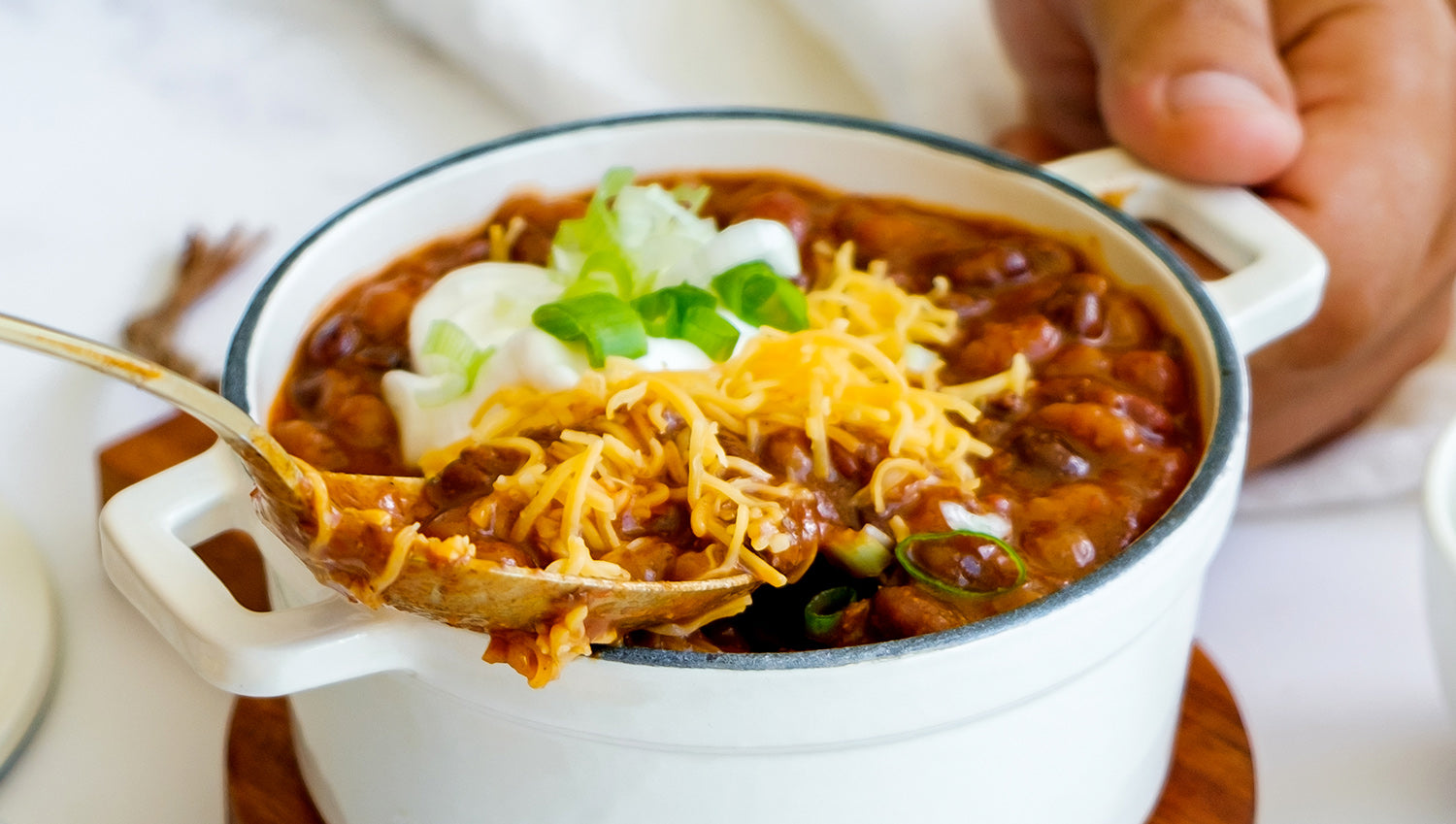 Vegan Chili Bowl | BeanVIVO