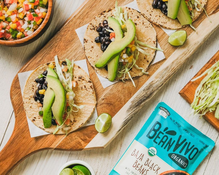 Organic Baja Black Beans (6-Pack) | BeanVIVO